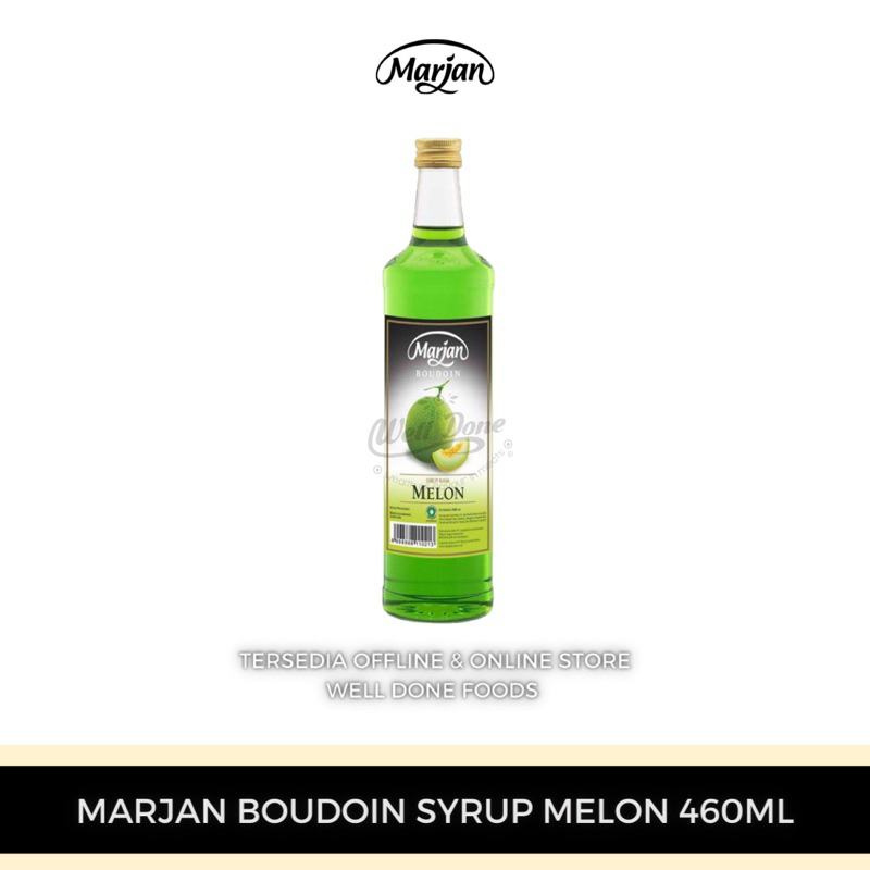 Jual Marjan Boudoin Syrup Melon 460ml | Shopee Indonesia