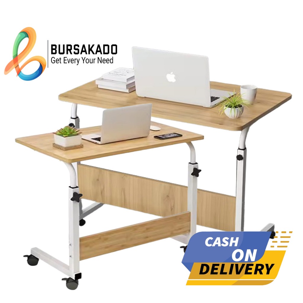 Jual Meja Belajar Meja Komputer Meja Kerja Lipat Tinggi Adjustable ...