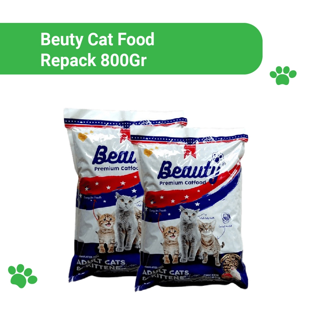 Jual Beauty Cat Food Repack 800gr | Shopee Indonesia