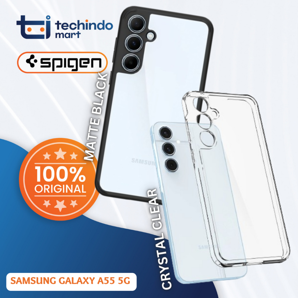 Jual Case Samsung Galaxy A55 5G Spigen Ultra Hybrid Clear Cover Casing ...