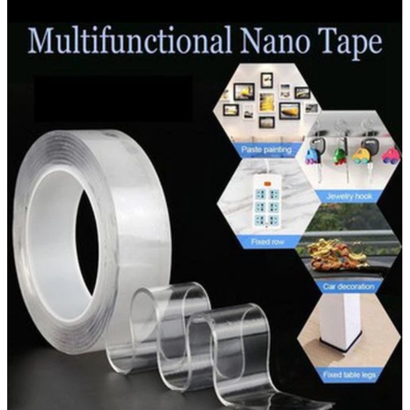 Jual Double Tape Bening | Double Tape Ajaib |Lem Perekat Dinding ...