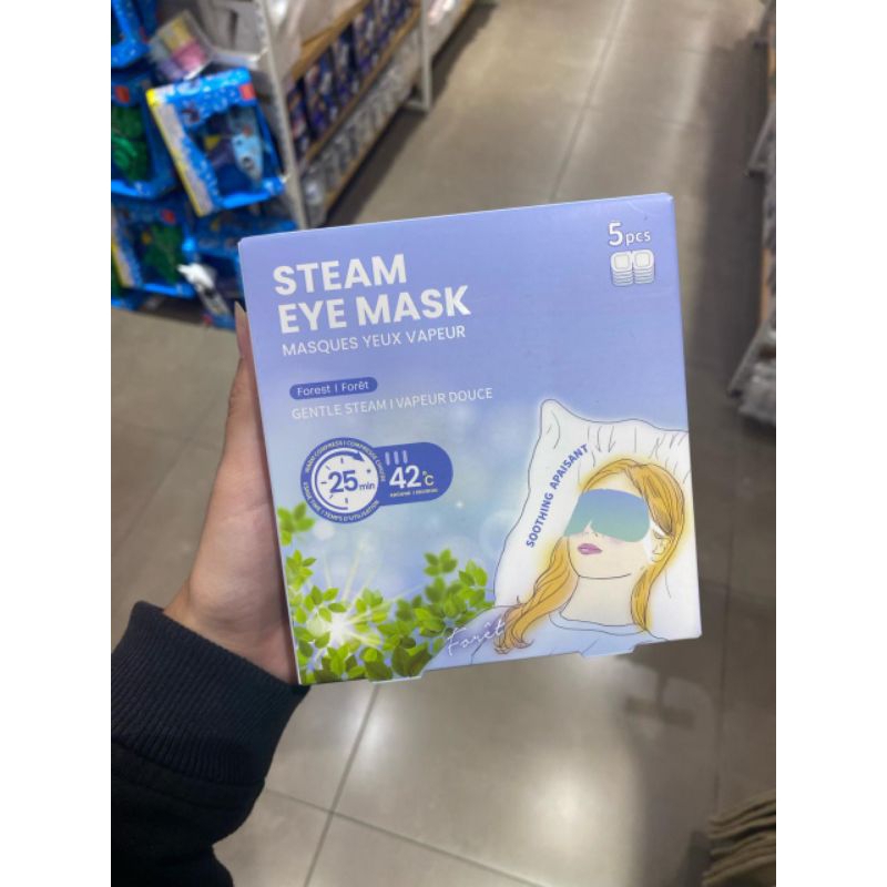 Jual Miniso Nature Regular Series Steam Eye Mask - Forest | Shopee ...
