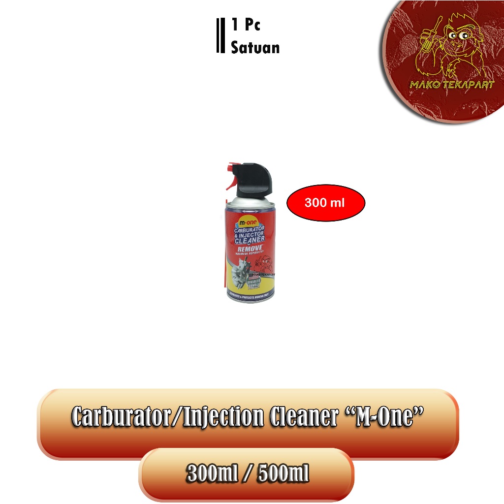 Jual Carburator & Injector Cleaner M-One [300 ML] | Shopee Indonesia