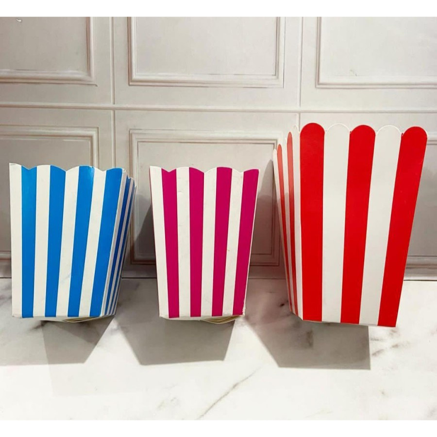 Jual Tempat Popcorn isi 5/ Wadah Jagung Popcorn / Aksesoris Dessert ...