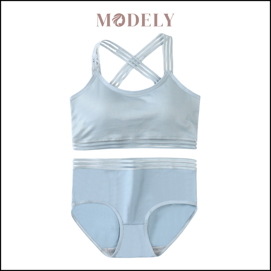 Jual MODELY - Bra Set BH + KOLOR Pakaian Dalam Wanita Bahan Lembut ...