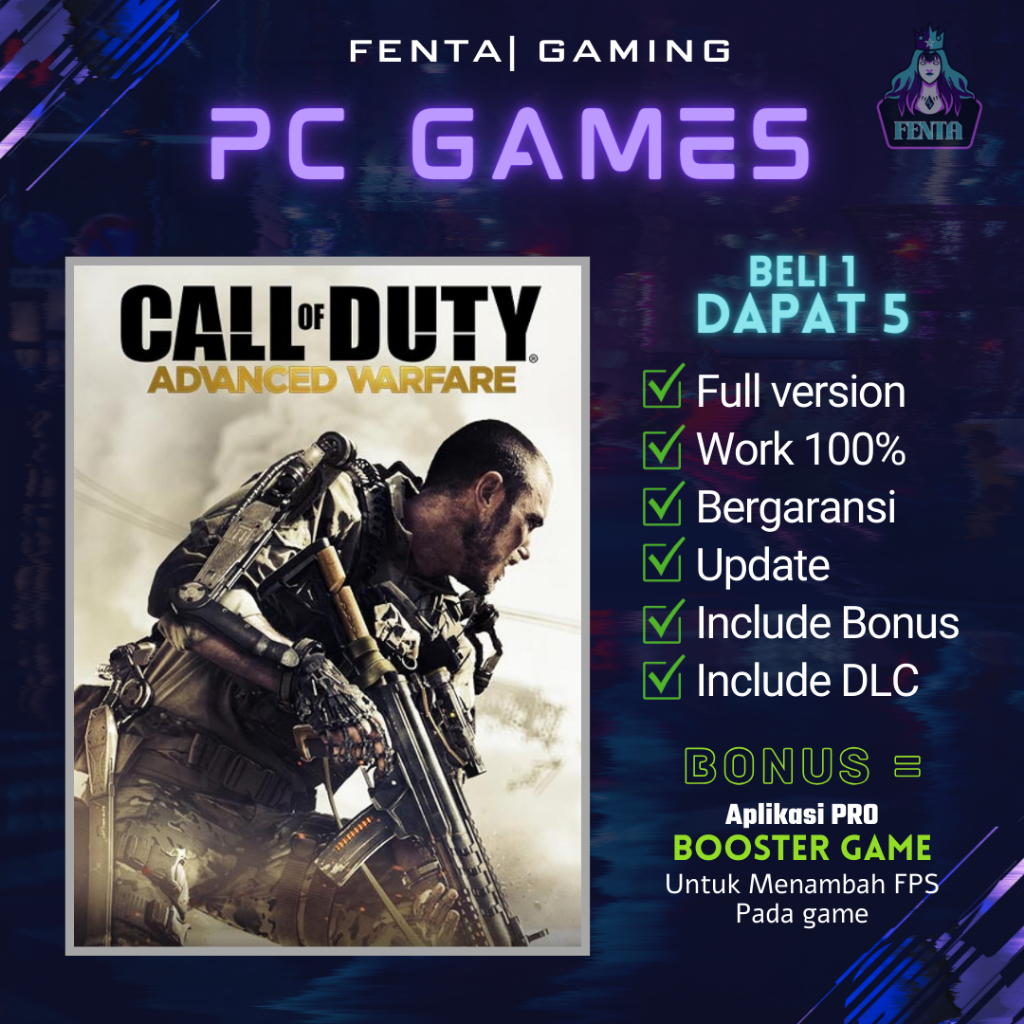 Jual CALL OF DUTY ADVANCED WARFARE - GAME PC - GAME LAPTOP | Shopee ...