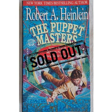 Jual SCIENCE FICTION - The Puppet Masters by Robert A. Heinlein, FIRST ...