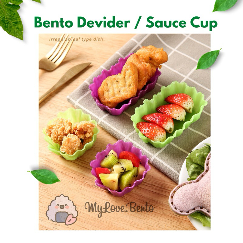 Jual Sekat Bento Partisi Bento Devider Cup Reusable Wadah Lauk Untuk ...