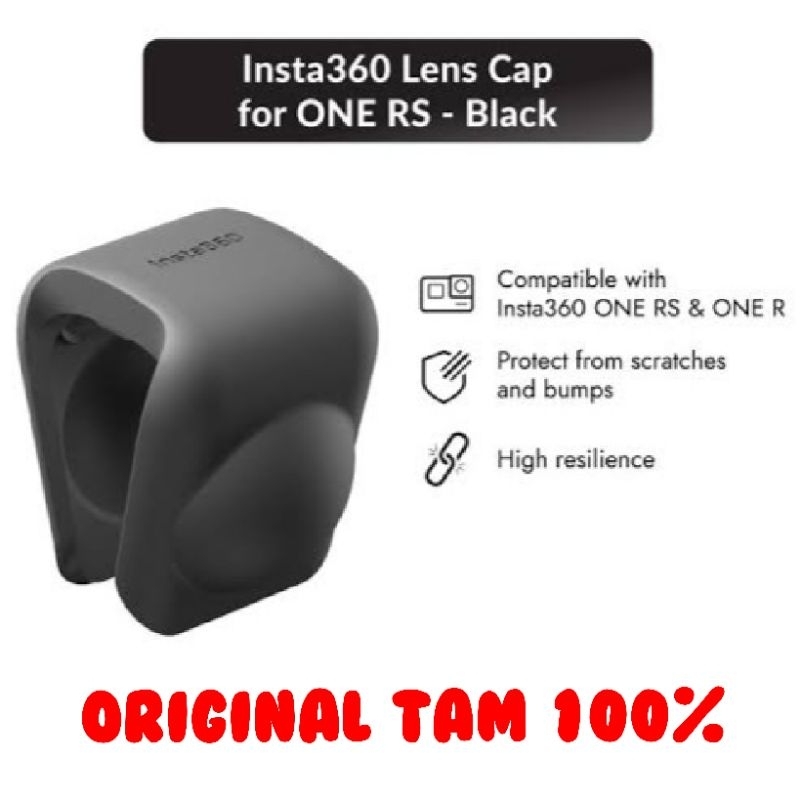 Jual Insta360 One RS Lens Cap Original Resmi TAM Insta 360 R Pelindung ...