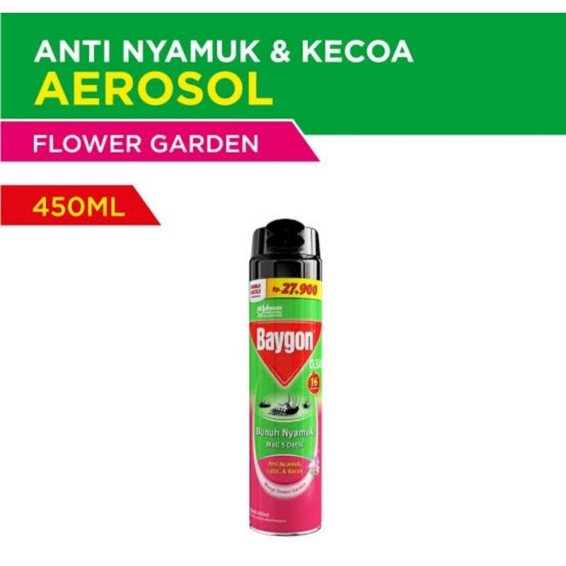 Jual baygon aerosol insektisida spray 450 ml/baygon obat nyamuk semprot ...