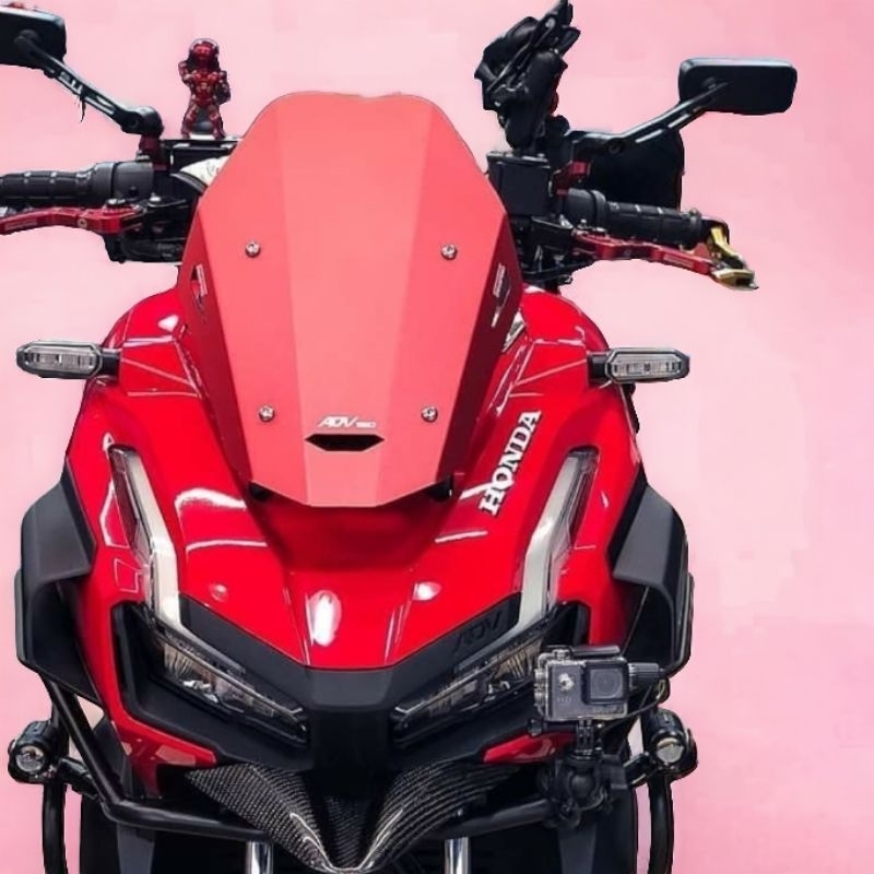 Jual ACCESORIES HONDA ADV WINDSHIELD windscreen kaca depan tameng motor ...