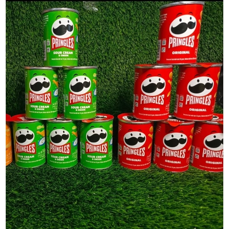 Jual PRINGLES ORIGINAL DAN SOUR CREAM DAN ONION | Shopee Indonesia