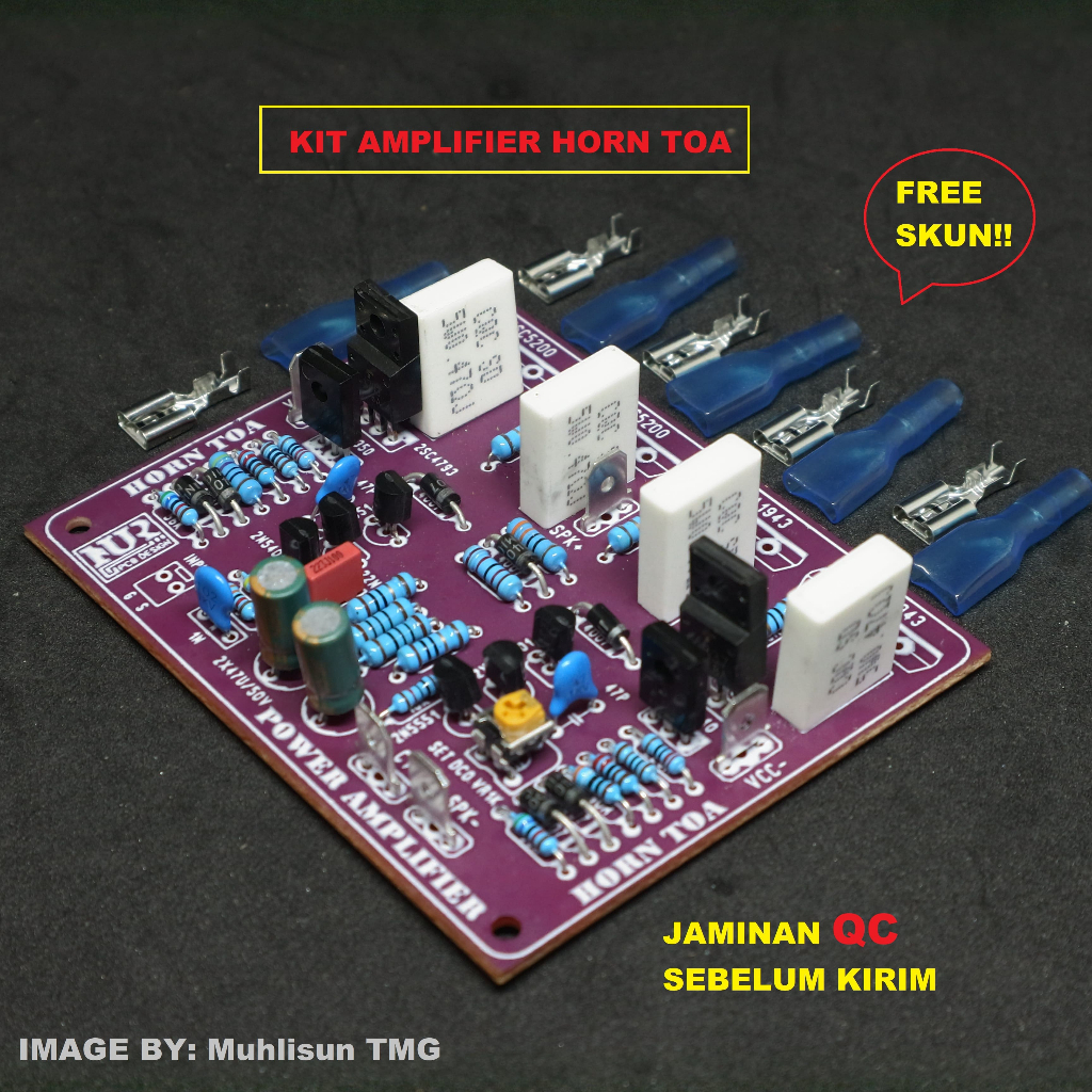 Jual KIT Driver Ampli TOA Lantang dan jernih | Shopee Indonesia