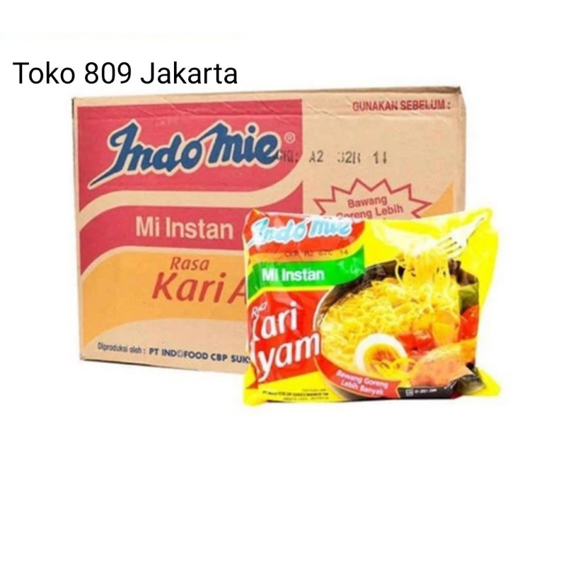 Jual Indomie Rasa Kari Ayam 1 Dus isi 40 pcs | Shopee Indonesia