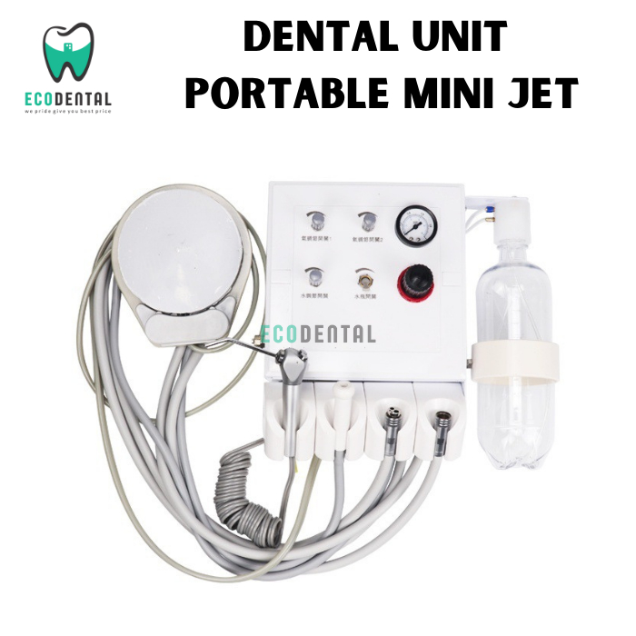 Jual Dental Unit Mini Jet Dokter Gigi Portable Handpieces Three Way ...