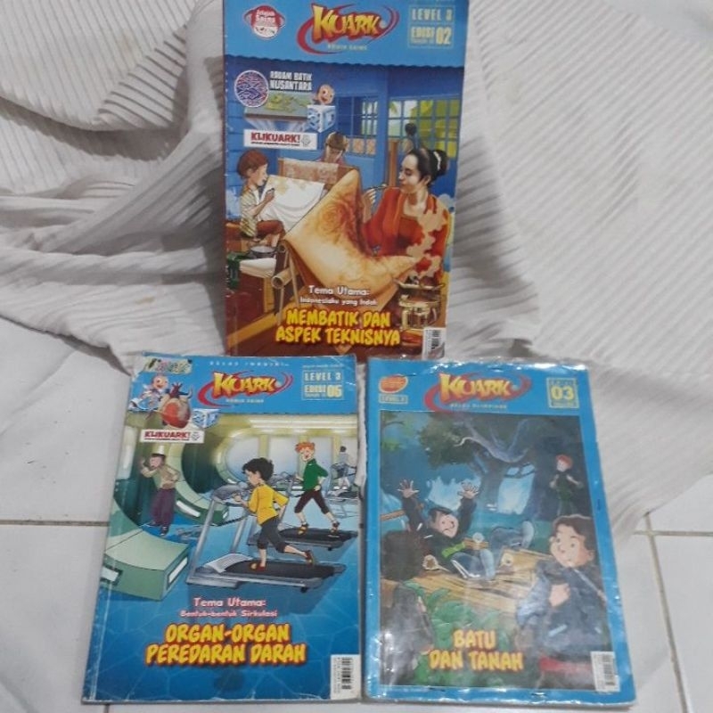Jual KOMIK SAINS KUARK (3 BUKU) | Shopee Indonesia