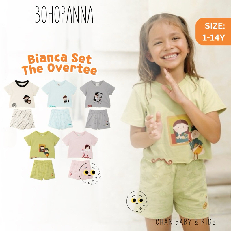 Jual BOHOPANNA x The Overtee - Bianca Set (Setelan Anak Perempuan) | Shopee Indonesia