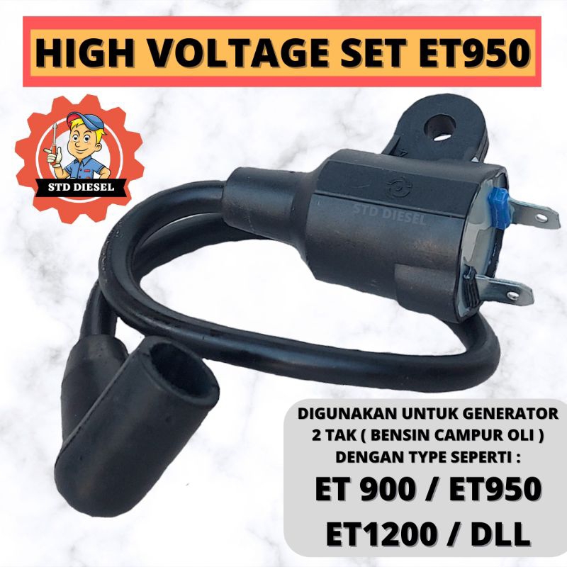 Jual HIGH VOLTAGE SET GENERATOR 2 TAK STROKE ET950 ET1000 ET1200 ET900 ...