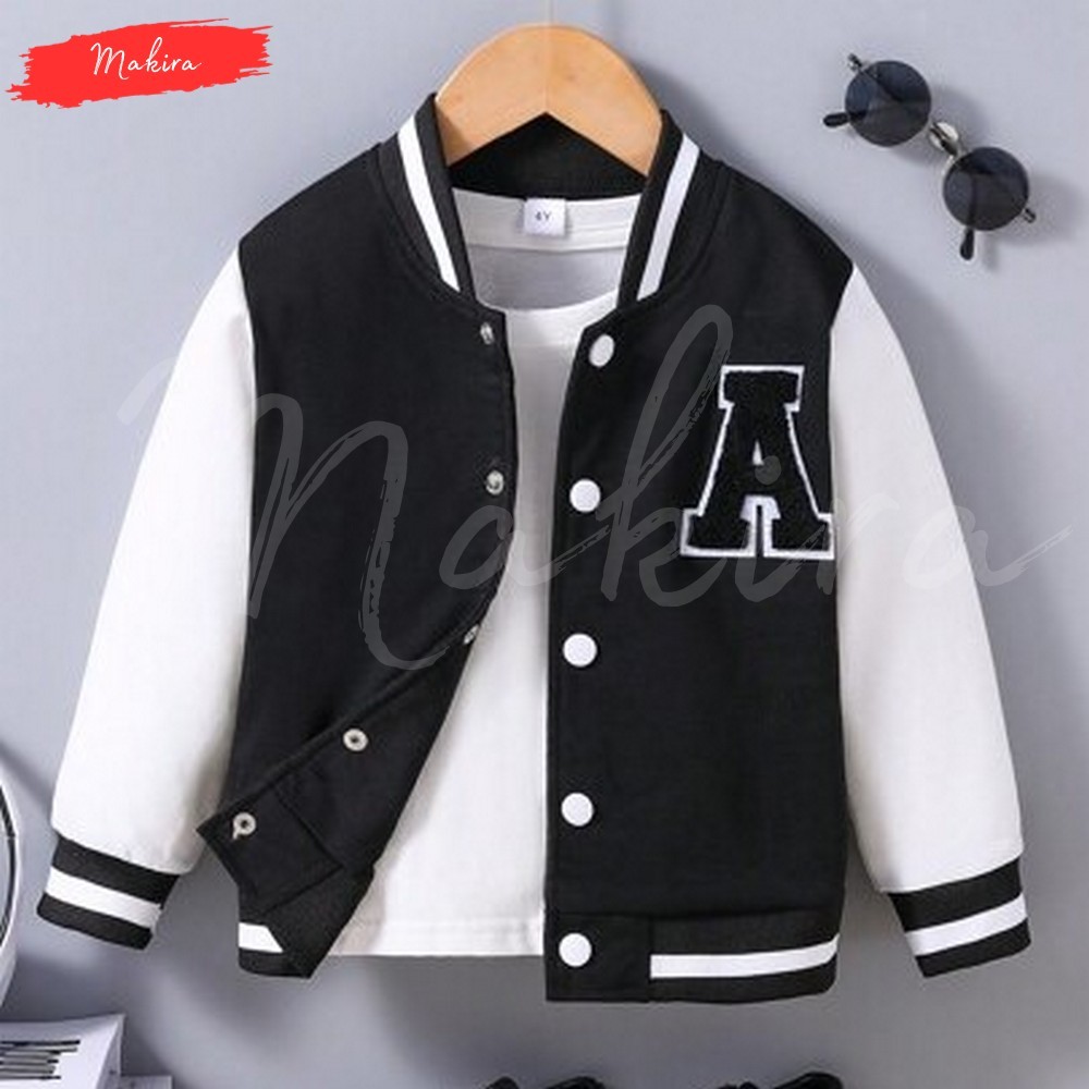 Jual Jaket Anak GRATIS CUSTOM INISIAL NAMA HURUF ANGKA Cowok Cewek Laki ...