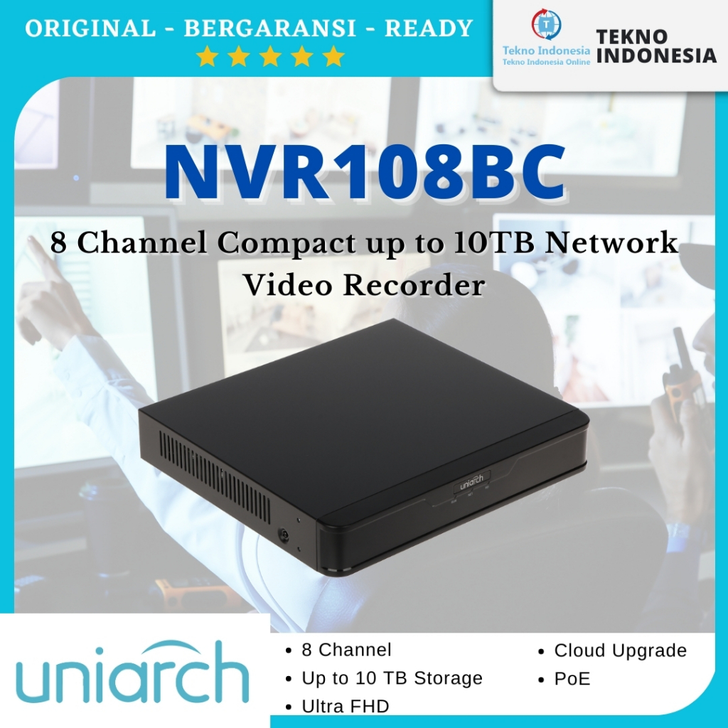 Jual Tekno Indonesia - Uniarch NVR 108BC 8ch 1 Slot HDD NVR 8Channel ... Jual Tekno Indonesia - Uniarch NVR 108BC 8ch 1 Slot HDD NVR 8Channel ...