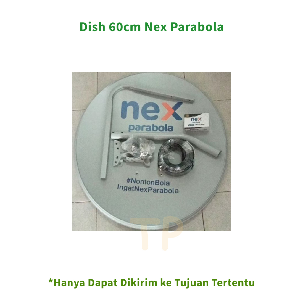 Jual Dish 60cm Nex Parabola Solid Grey - Dish + LNB KU Single | Shopee ...