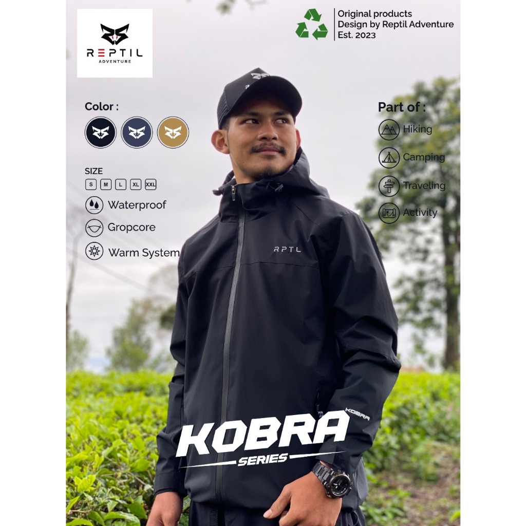 Jual JAKET OUTDOOR REPTIL ADVENTURE KOBRA series | Shopee Indonesia