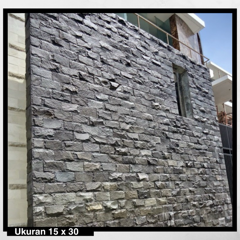 Jual batu alam andesit rta /batu alam dinding batu alam andesit rta ...