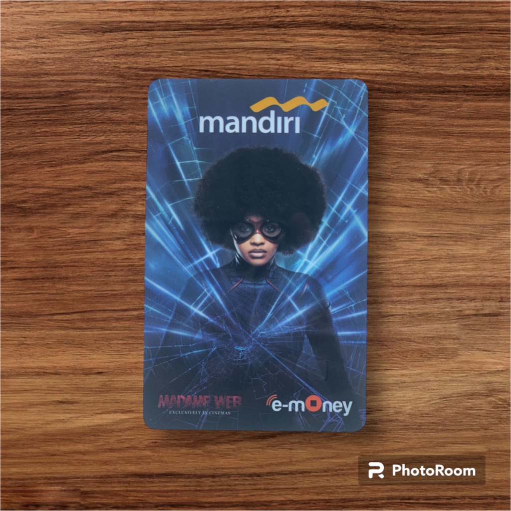 Jual Mandiri e-Money edisi Film Madame Web Mattie Franklin etoll card ...