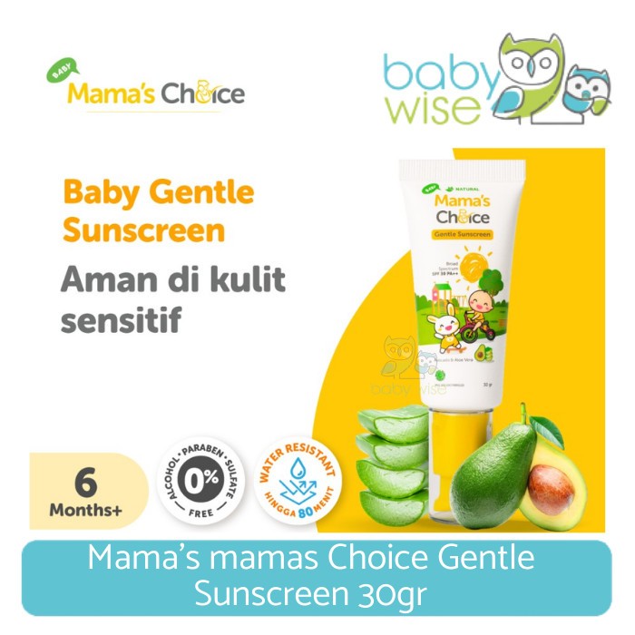 Jual Mama's mamas Choice Gentle Sunscreen 30gr - Sunscreen Anak Bayi ...