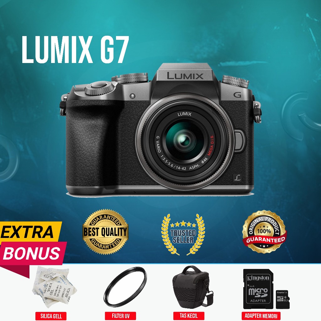 Jual [GUBUKKAMERA] LUMIX G7 BODY ONLY ORIGINAL NORMAL MULUS MURAH (SECOND) | Shopee Indonesia