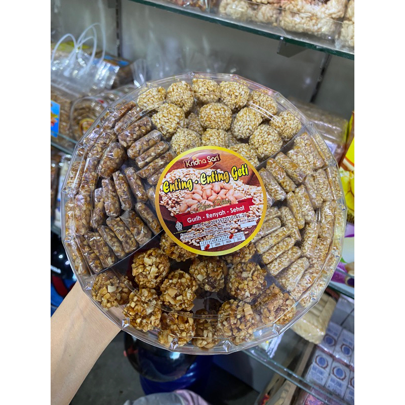 Jual ENTING ENTING GETI KACANG MIX WIJEN KRIDHASARI 600GR OLEH - OLEH ...