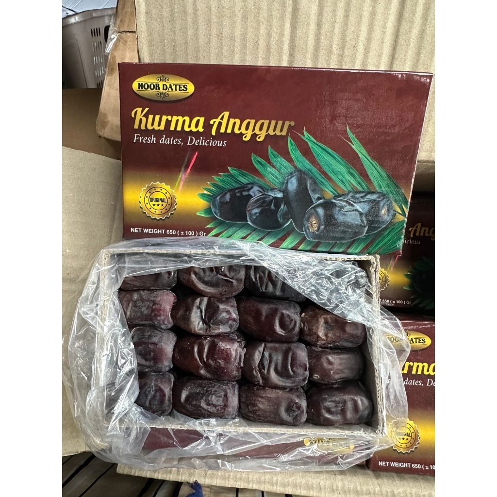 Jual Kurma Bam Anggur super Premium 600gr korma bam basah kurma anggur ...