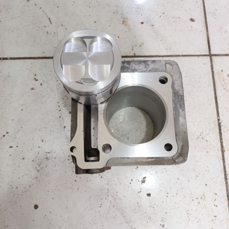 Jual blok boring satria Fu liner disel 200cc piston 70 71 72 cor jalur ...