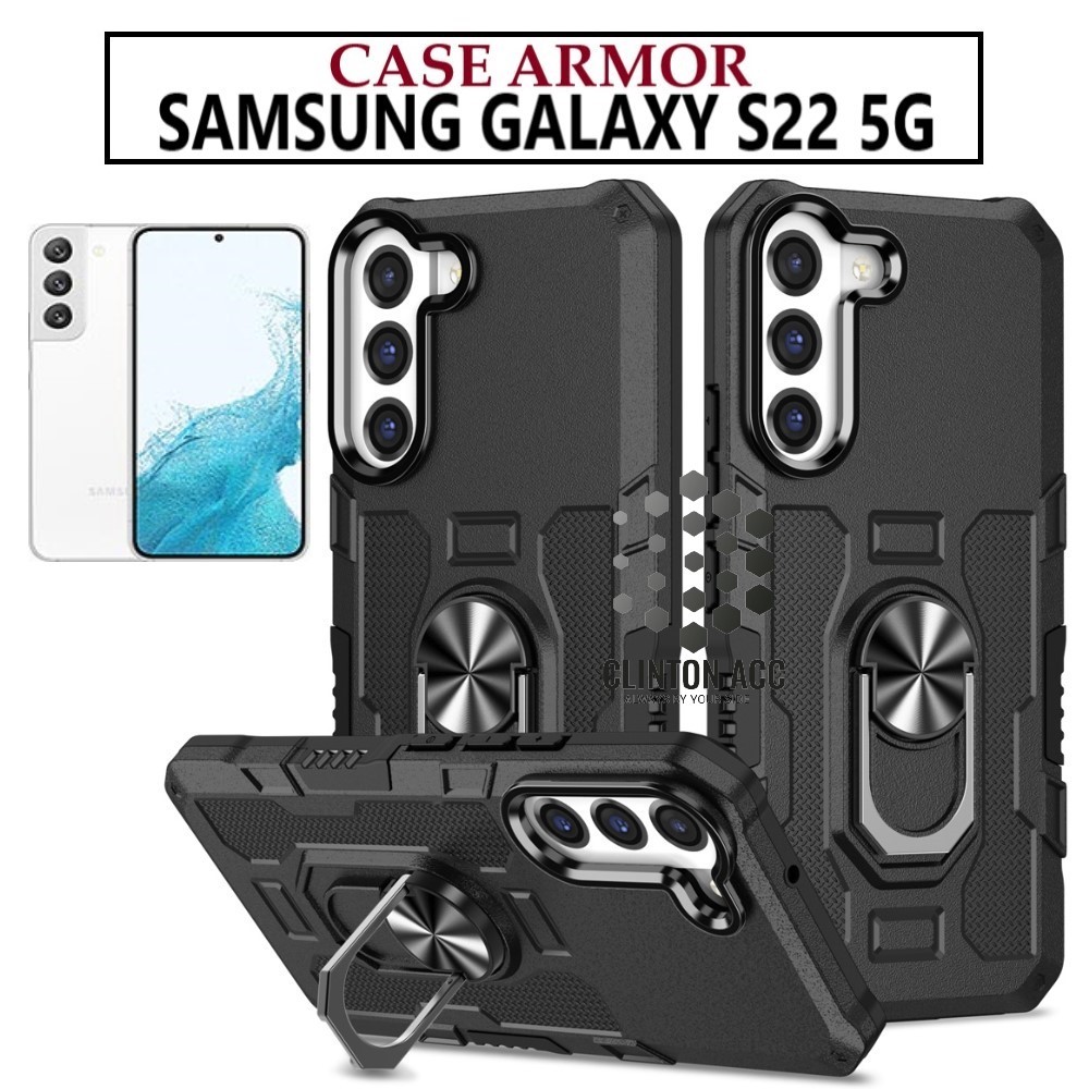 Jual CASE HP SAMSUNG GALAXY S22 5G Case Armor Iring Cincin Magnetic ...