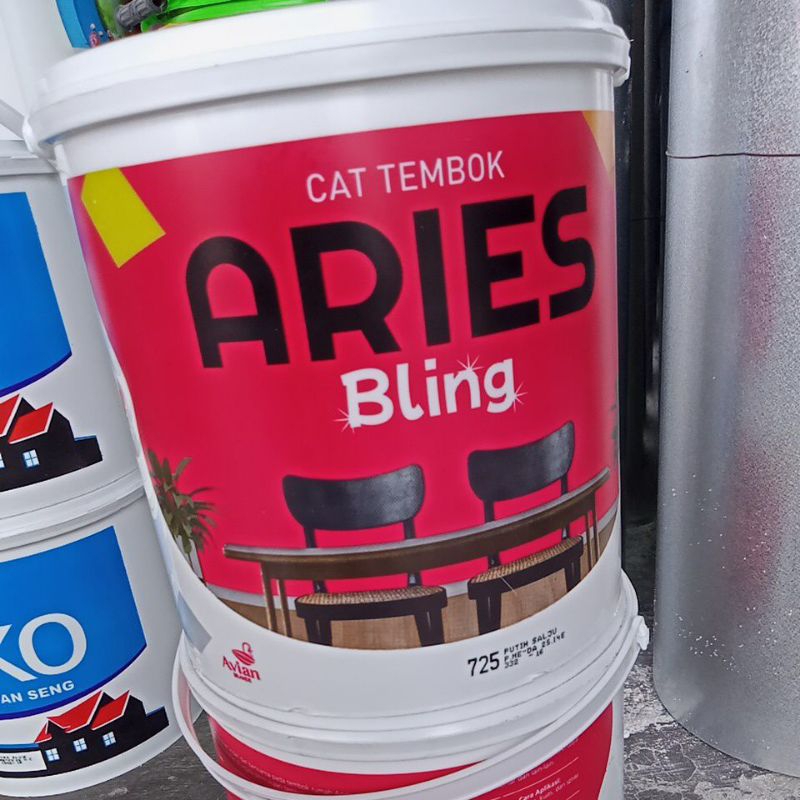 Jual cat tembok aries bling 4,5 kg | Shopee Indonesia