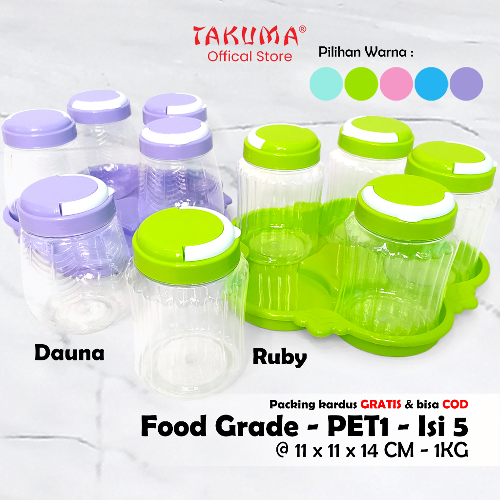 Jual Takuma Limala Toples Dauna 1KG Set5+Nampan | Shopee Indonesia