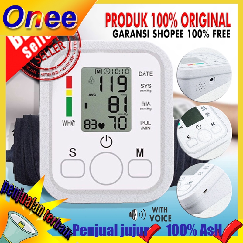 Jual Tensimeter Digital Alat Tensi Darah Pengukur Tekanan Darah Blood ...