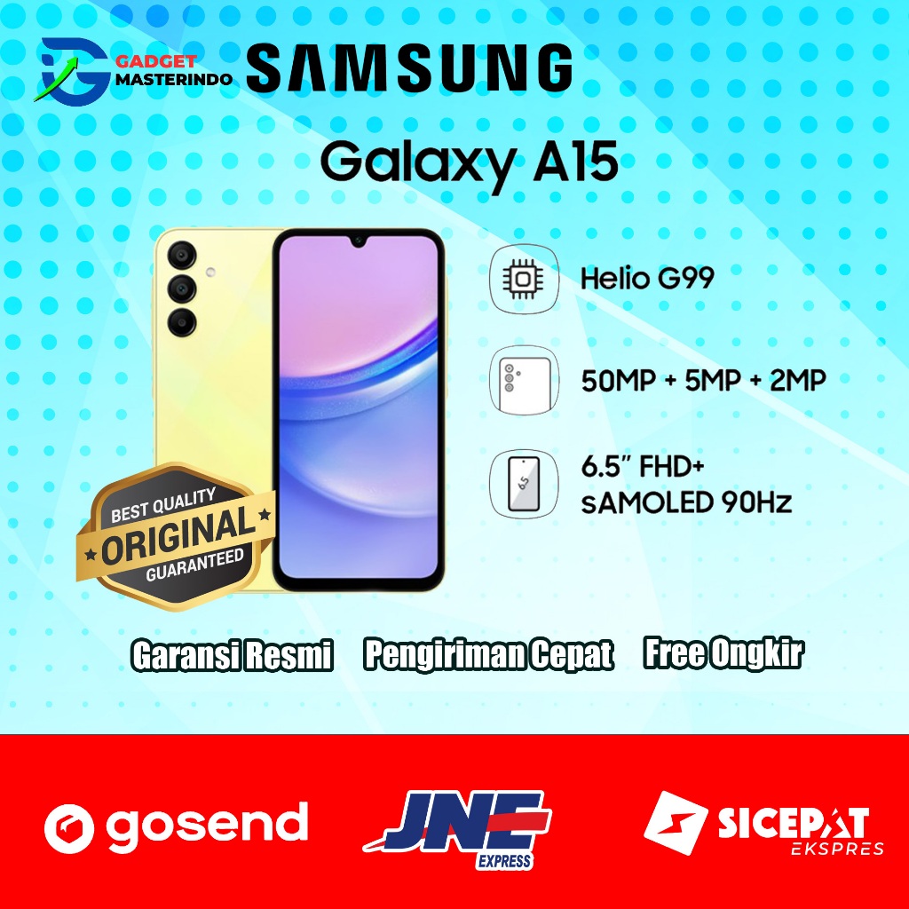 Jual Samsung Galaxy A15 LTE 8/128GB - Garansi Resmi - Black | Shopee ...