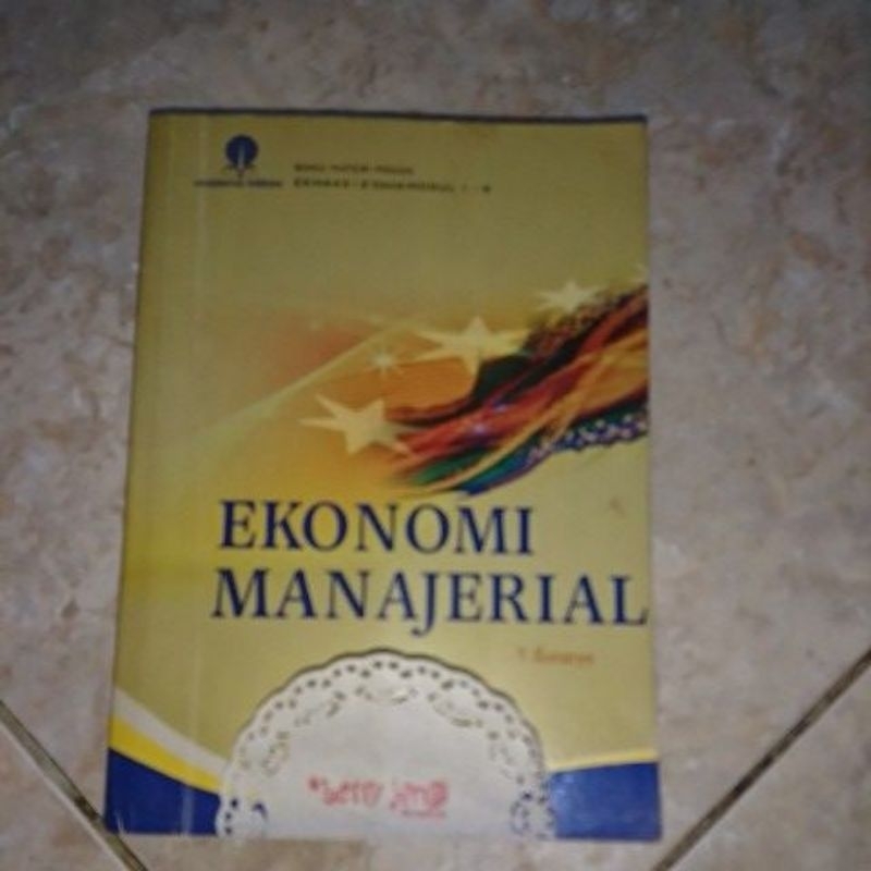 Jual Modul UT _ Ekonomi Manajerial | Shopee Indonesia