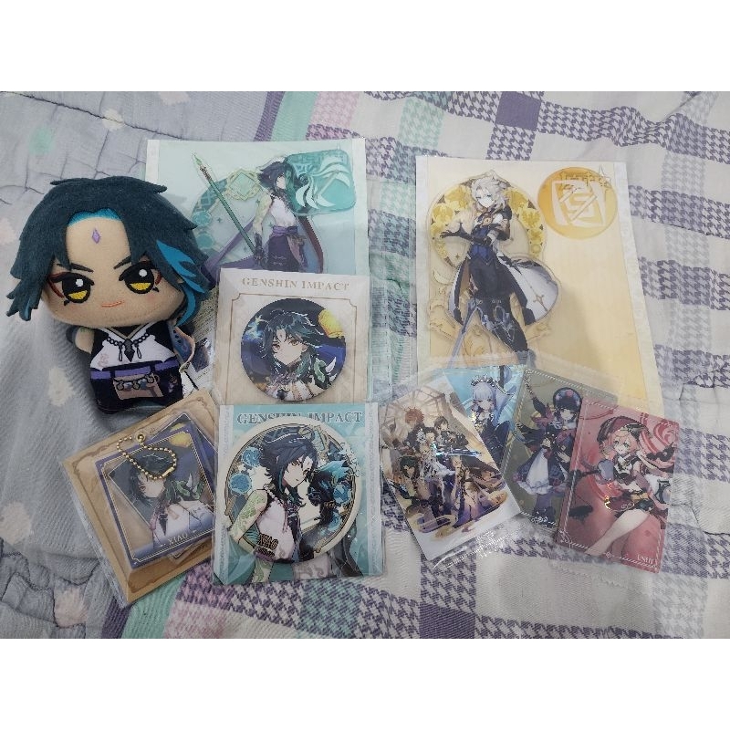 Jual Genshin Impact Xiao Albedo Nuigurumi Plushie Standee Acrylic Stand ...