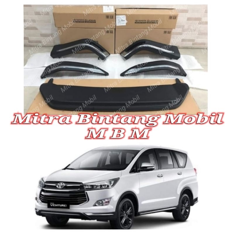 Jual Bodykit Body Kit Toyota Innova Reborn Venturer 2016 2017 2018 2019 2020 Asli Toyota ...