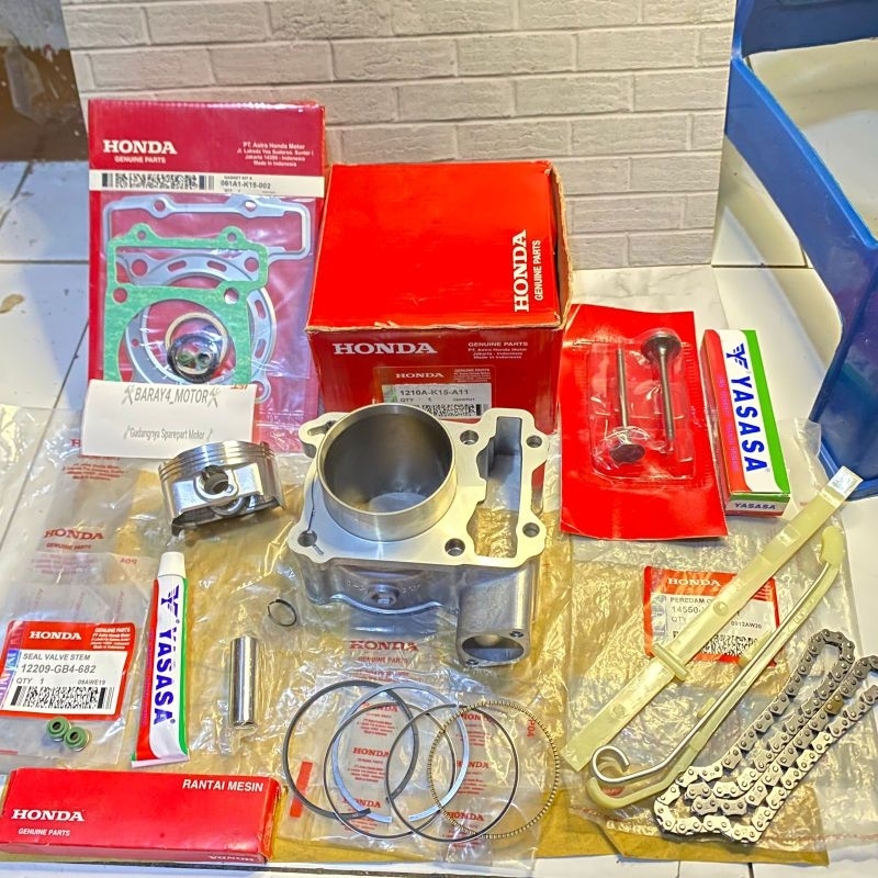 Jual Pake Komplit Blok Seher Honda CB 150 R Old, CBR150R K45 OLD ...