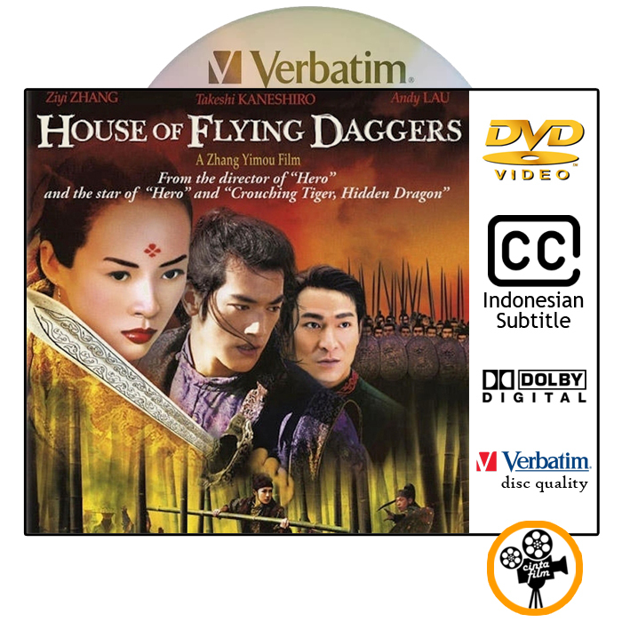 Jual kaset DVD film tiongkok House Of Flying Daggers (2004) | Shopee ...