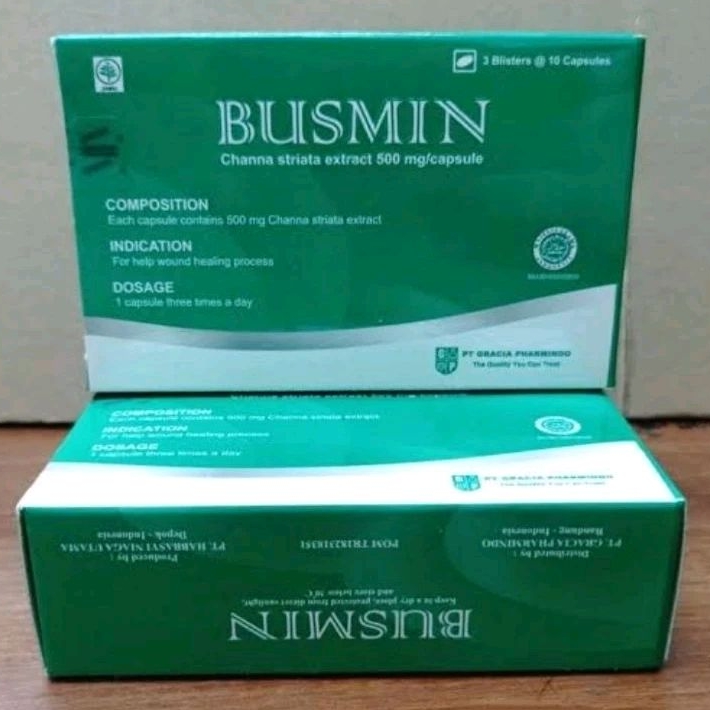 Jual BUSMIN BOX ISI 30 KAPSUL | Shopee Indonesia