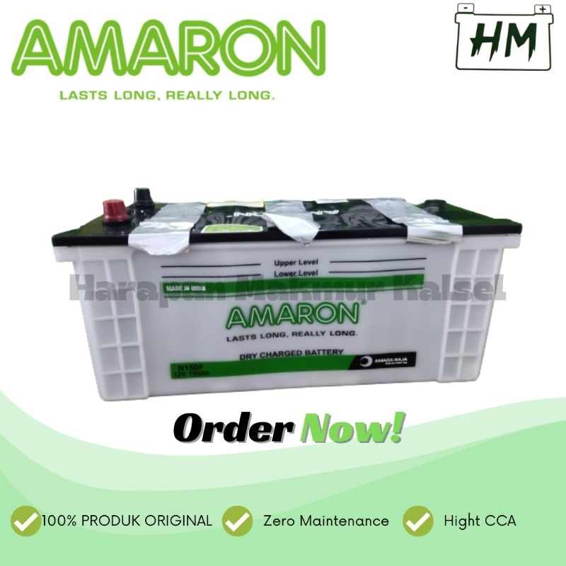 Jual AKI PANEL SURYA 150 AH/ AMARON KV N150/ AKI BASAH | Shopee Indonesia