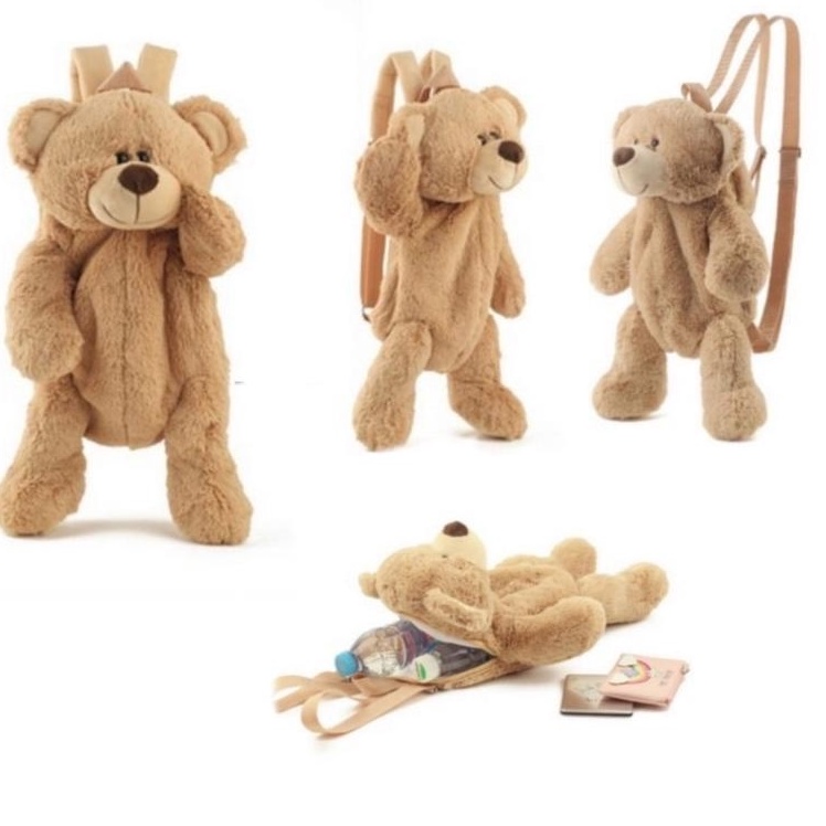Jual Premium Tas boneka beruang anak lucu tas ransel boneka anak korea ...