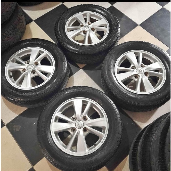 Jual Velg Mobil Copotan STD Avanza Ring 15 Baut 4 PCD 4x100 Plus ban | Shopee Indonesia