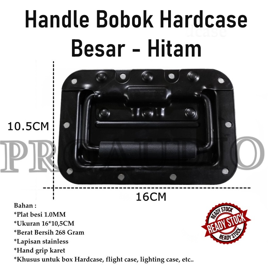 Jual Handle Box Besar / Kecil Hardcase Besi Per Handle Bobox Hardcase ...