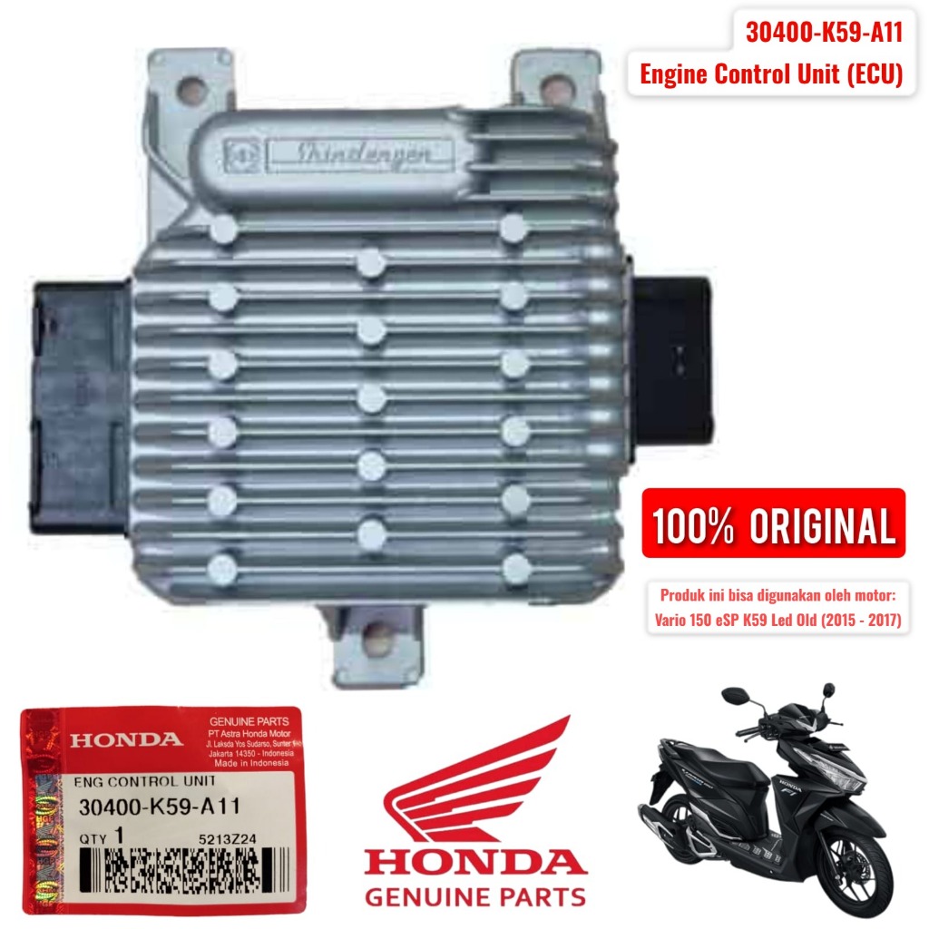 Jual ECU VARIO 150 OLD ORIGINAL 30400K59A11 ECU ENGINE CONTROL UNIT ...