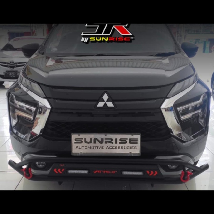 Jual BUMPER RHINO ARMOR MITSUBISHI XPANDER WITH LAMP SUPER QUALITY ...